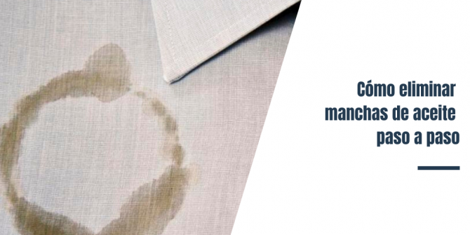 Cómo eliminar manchas de aceite paso a paso